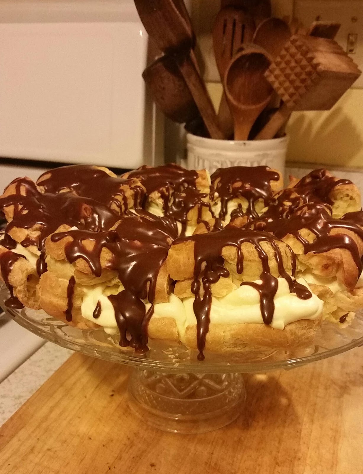 The Last Cordwainer: Boston Eclair Cake Goodness