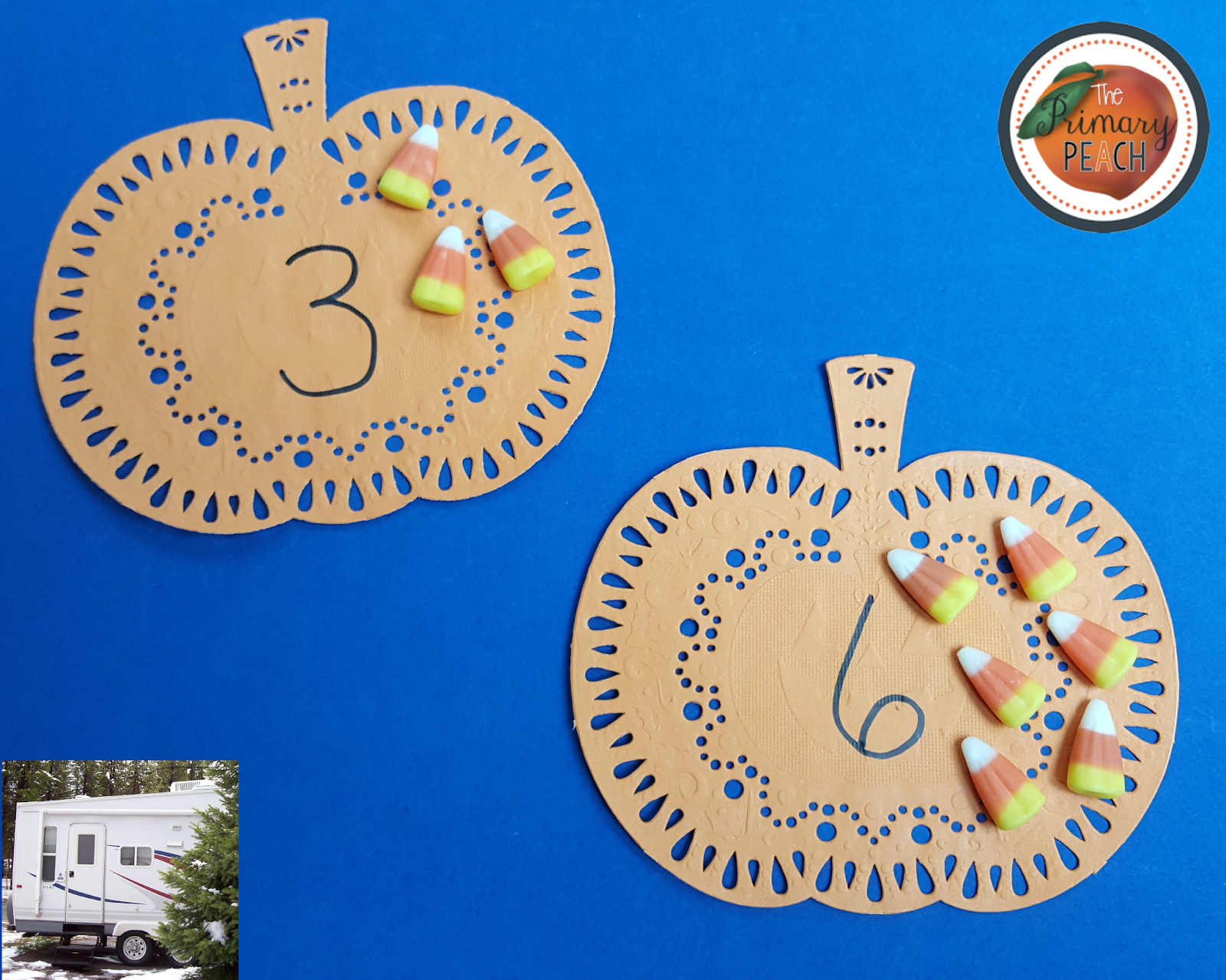 The Primary Peach Fast And Fun Fall Math Activity The Primary Peach Fast And Fun Fall Math Activity