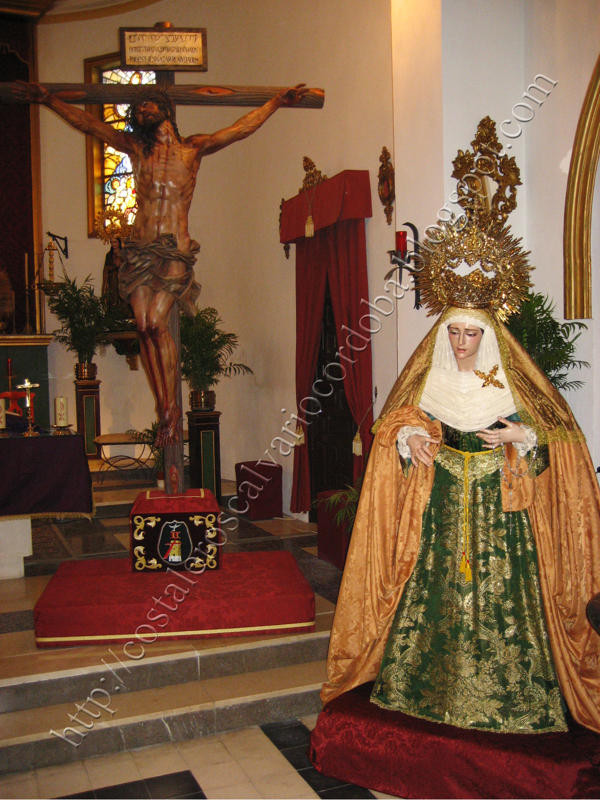 Costaleros del Calvario: María Santísima de la Victoria