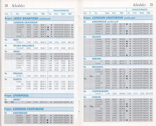 Airline memorabilia: British Midland (1996)