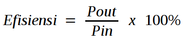 Efisiensi Transformator Dan Kerugian Daya