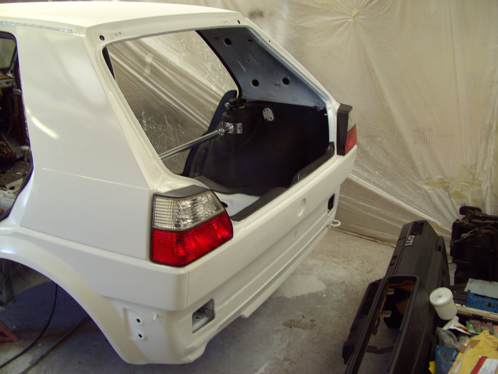 Golf MK2 re-build: Boot