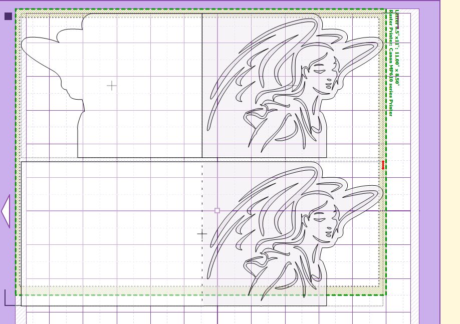 Paper crafting with Nelda: Tutorial: Shaped Edge card with cut-outs