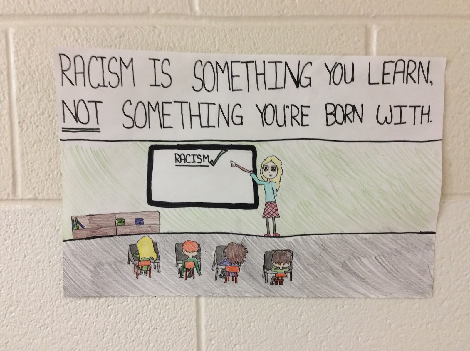 Grade 6/7 CMES: Anti Prejudice Posters