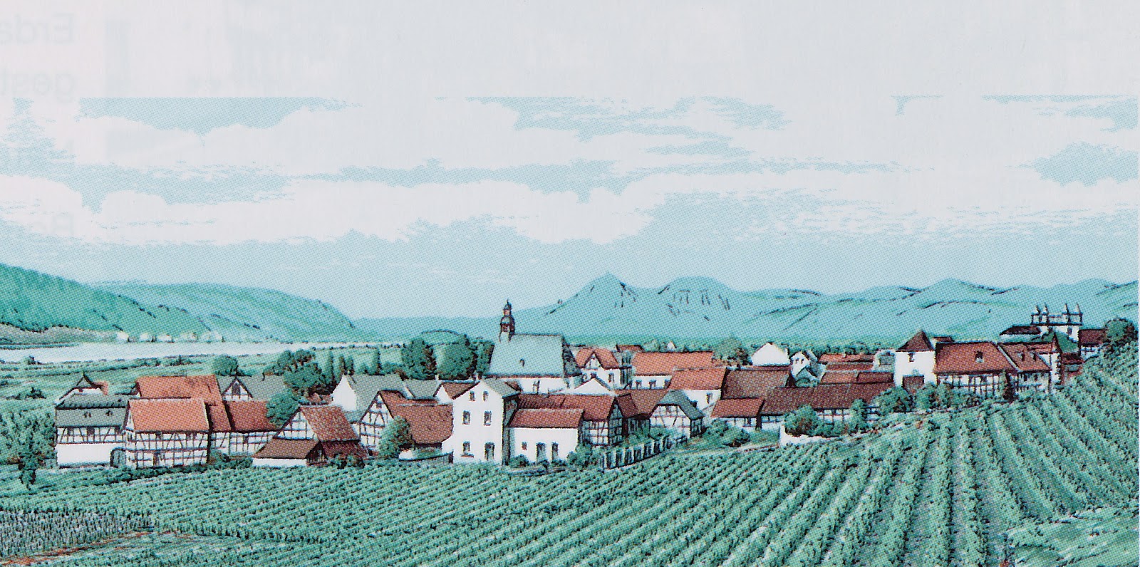 Weinkultur Unkel und Scheuren: Blicke auf Scheuren