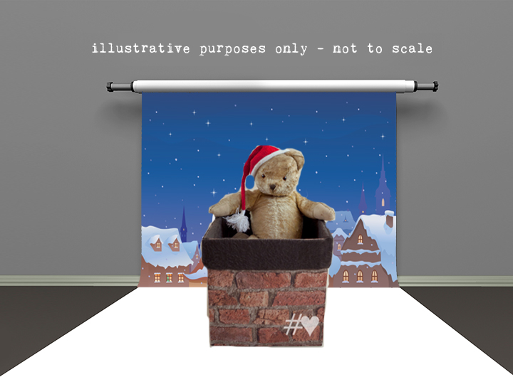 Photography Props and Drops: How To Make A Christmas Chimney ...