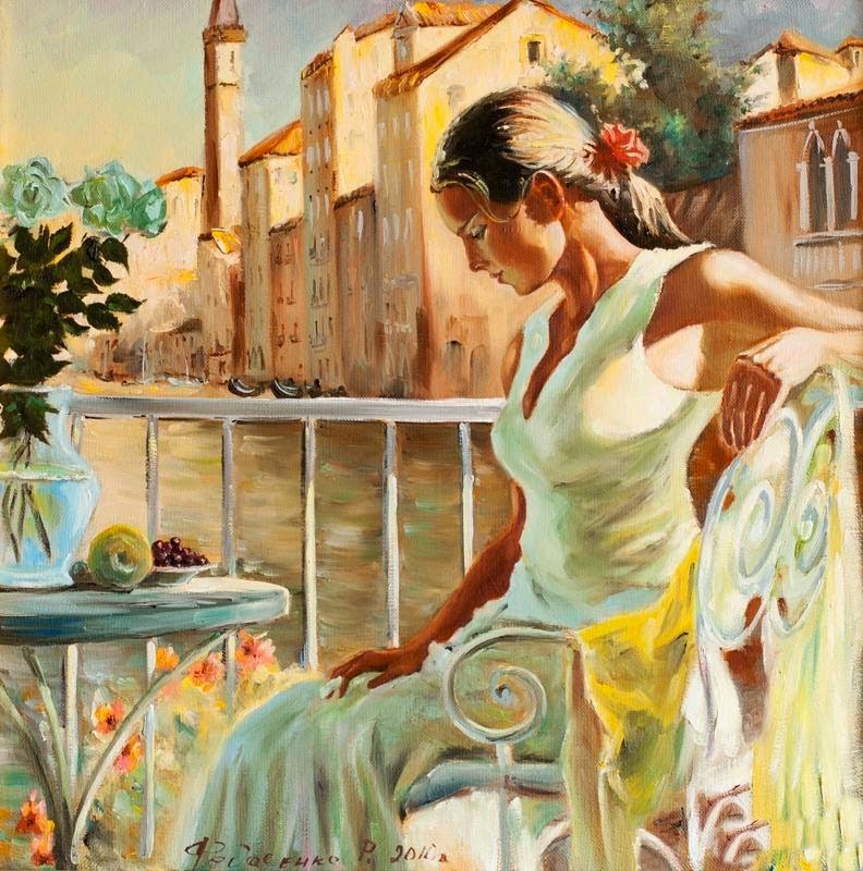 COSICAS VARIAS: Fedosenko romano, 1970 ~ Figurativa / pintor impresionista