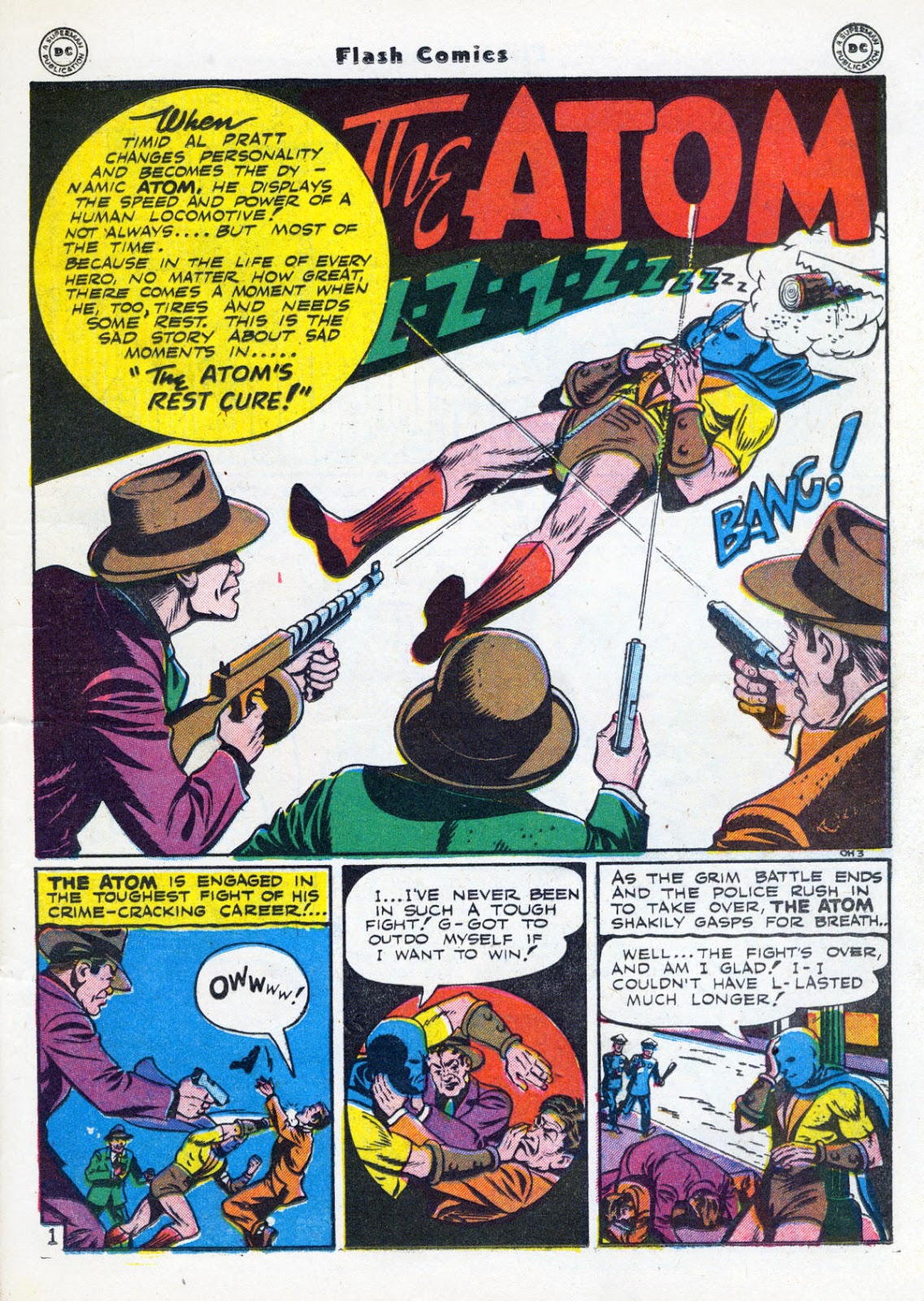 Four-Color Shadows: The Atom-Jon Chester Kozlak-1947