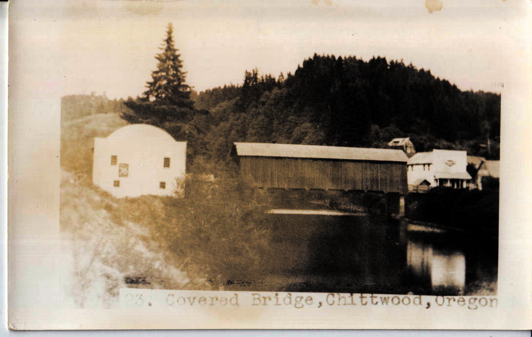 the preserveoregon blog: The Covered Bridge(s) of Chitwood, Oregon
