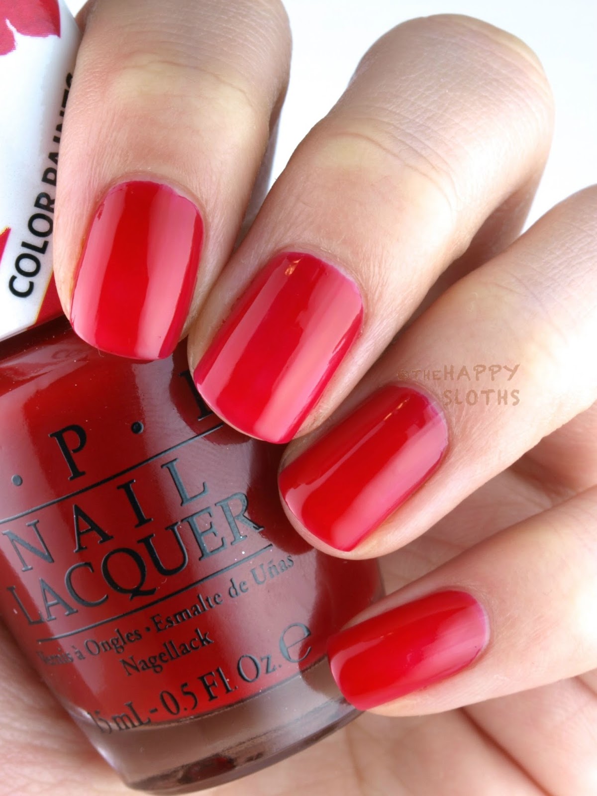 Opi Red Nail Polish Color