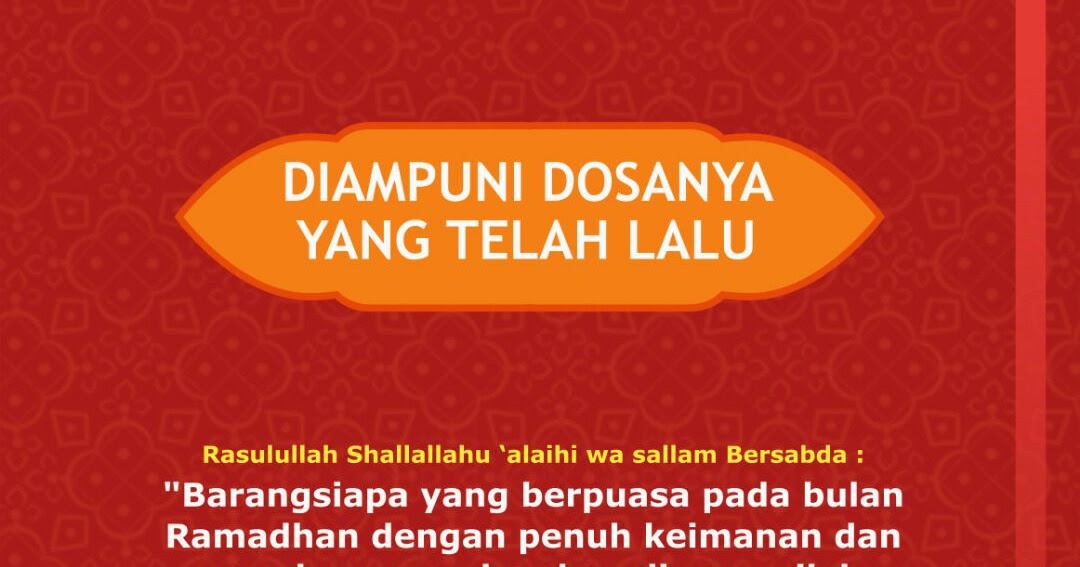 40 Hadits Shahih di Bulan Ramadhan