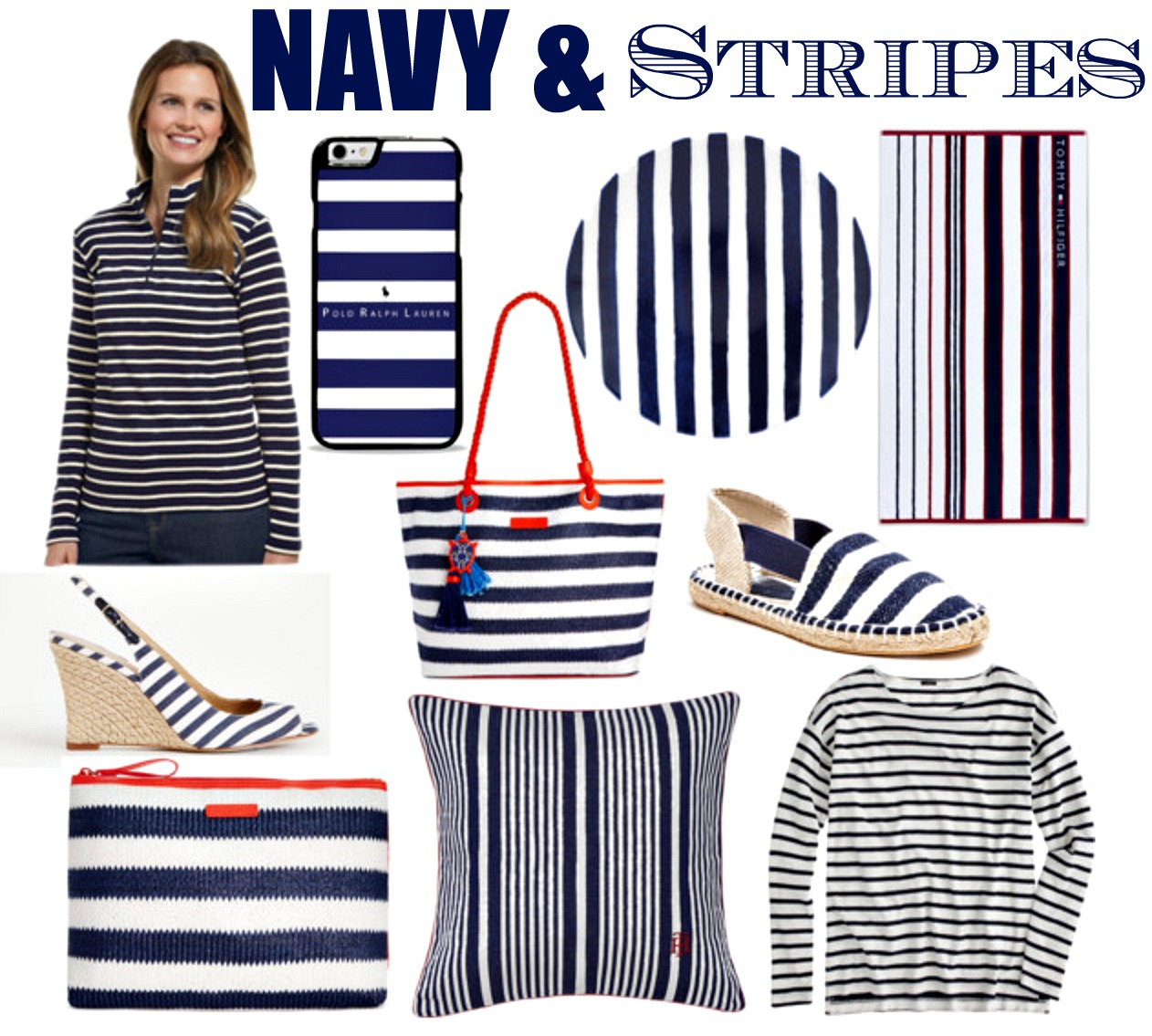 Loving Lately: Navy and Stripes | Pieces of a Mom