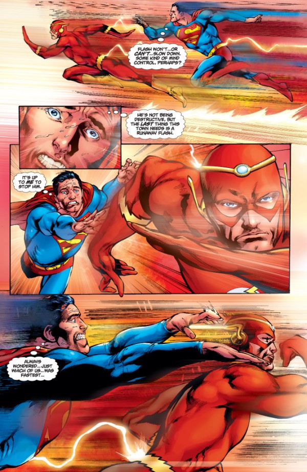 COMIC BOOK FAN AND LOVER: COMBATES CLÁSICOS: SUPERMAN vs FLASH