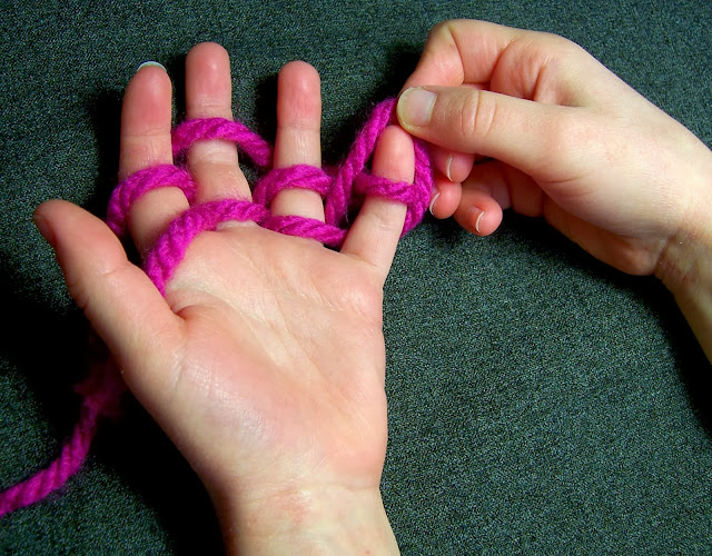 Finger Knitting