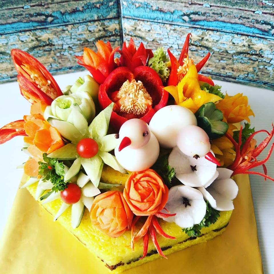 QeensChocolove: Pulut Kuning Hiasan