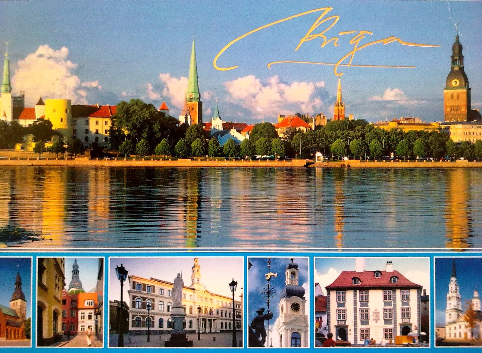 Namaste Postcards: Latvia: Riga