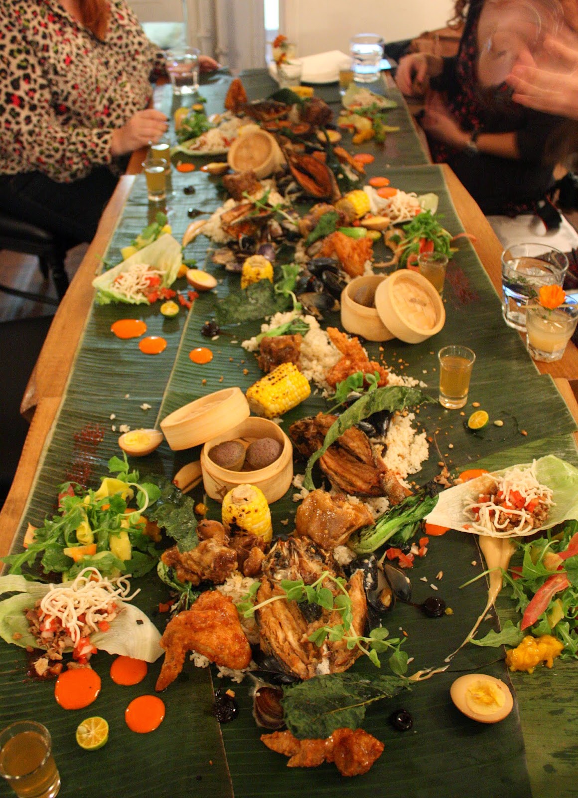 Hand to Mouth - A Kamayan Dinner at Lamesa Filipino Kitchen [VIDEO ...
