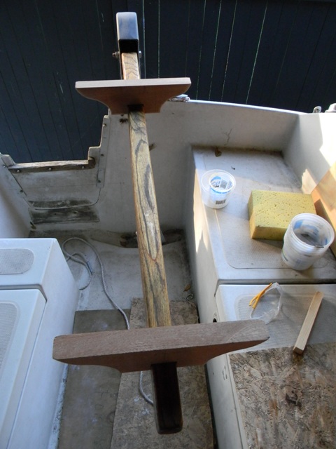 Ericson 25, Oystercatcher: Galley Table, Cockpit Table, Part 3: Making ...