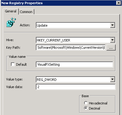 Citrix Terminology: Visual Effects - Windows 7 XenDesktop VDI ...
