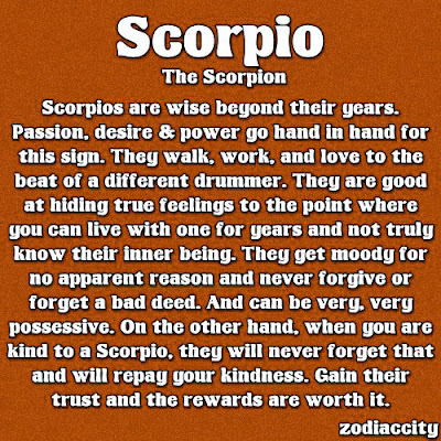 Scorpio: The Scorpion | Scorpio Quotes