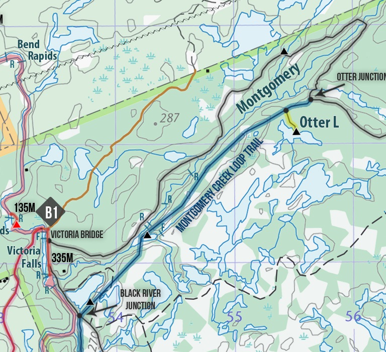 the Keever86 site: QE2WPP - Montgomery Creek Loop Trail - hiking trip