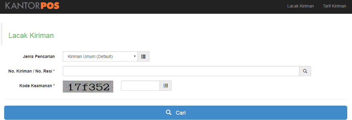 cara Mudah Cek Kiriman Barang lewat Kantor Pos - Itu Baru Info