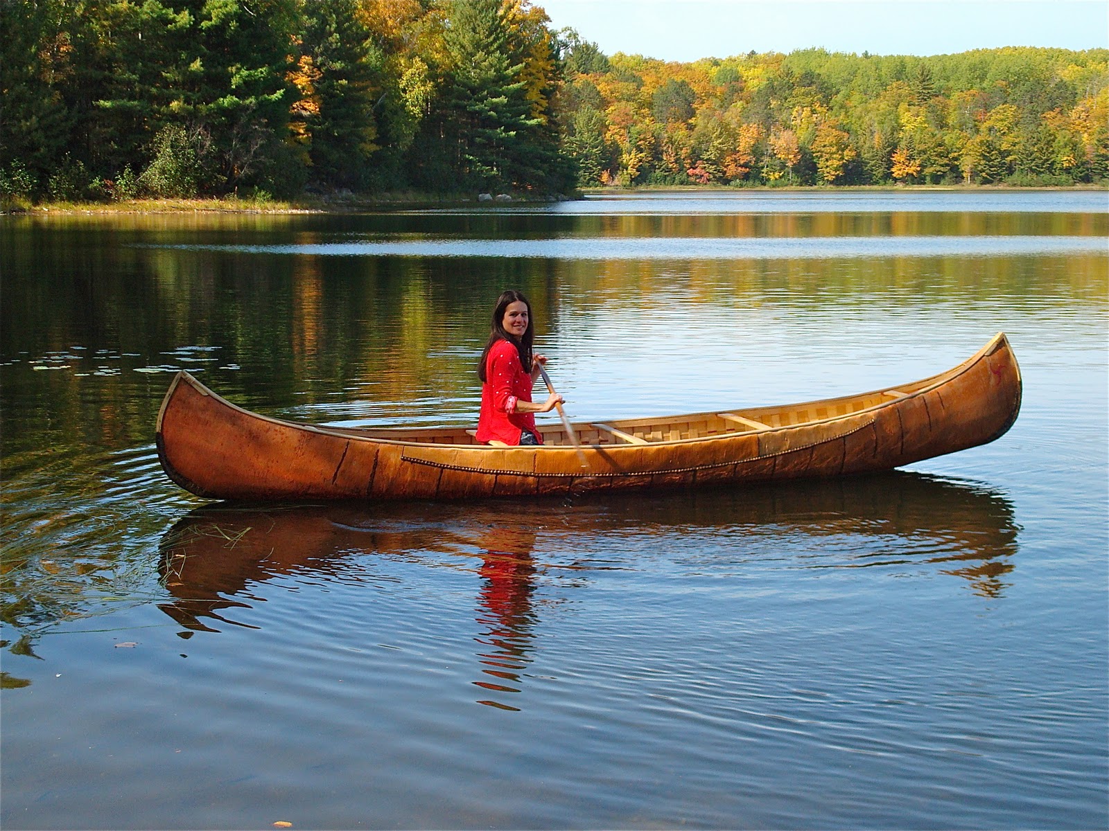 Beaver Bark Canoes: Eastern Cree Crooked Canoe