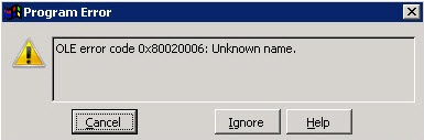 Steps to Remove the OLE Error in TCMS v2.2.027 | FingerTec Technical Blog