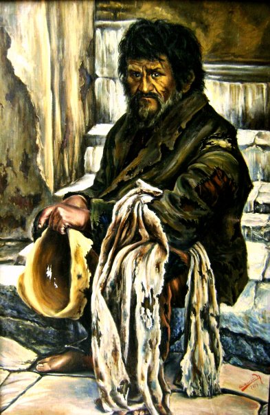 Bolivia: "El mendigo" Cecilio Guzman de Rojas