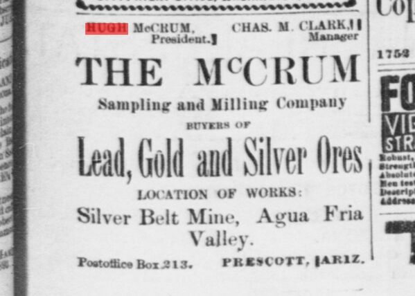 Those Pre-Pro Whiskey Men!: Hugh McCrum, the West’s Peripatetic Whiskey ...