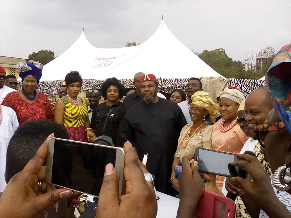 Photos: Pete Edochie's Wife Josephine Edochie Spotted At Husband's 70th ...