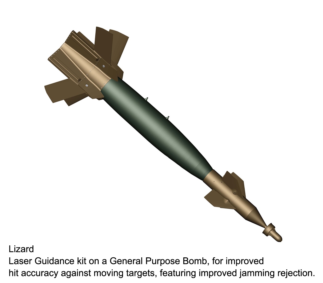 Lizard System: AMX testa bomba inteligente