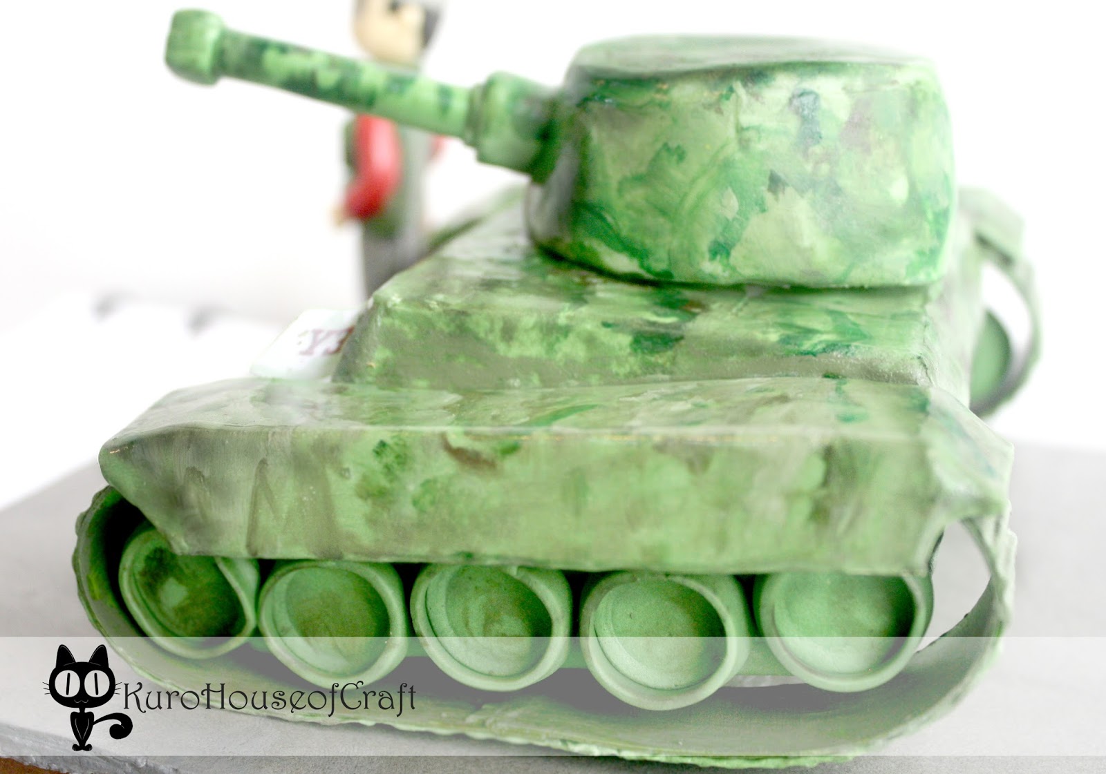 KuroHouse of Craft: Clay Figure Soldier and Tank