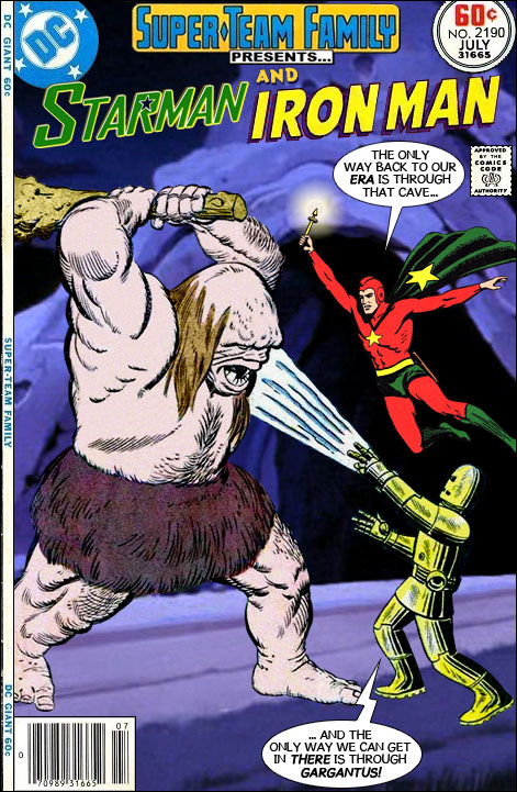 Super-Team Family: The Lost Issues!: Starman and Iron Man