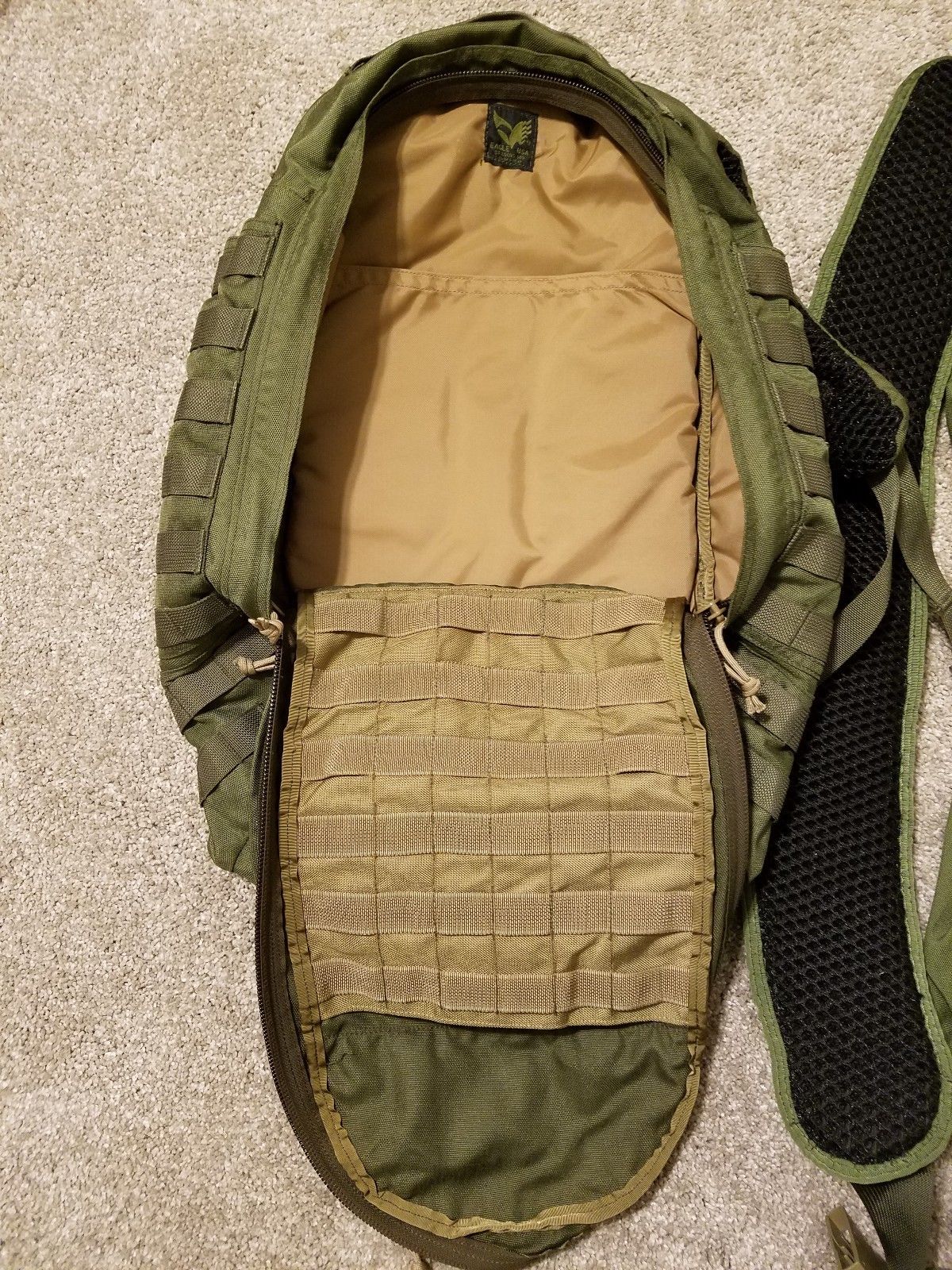 Webbingbabel: Eagle Prototype Multi Mission Pack / MMP DFLCS Olive Drab