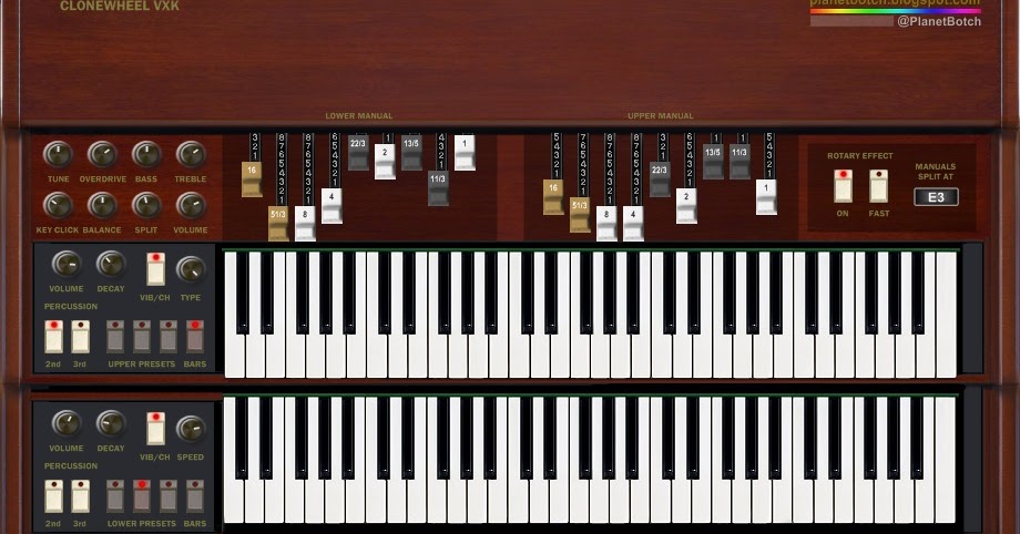 Clonewheel VXK Download: Free VST Plugin for Early 1980s Organ Sounds ...