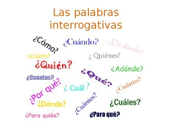 THE SECOND CYCLE BLOG: SPANISH4: Acentuación de interrogativas y ...