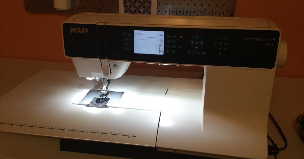 Savor Every Stitch: Pfaff Expression 3.5 ~ A Few Months In