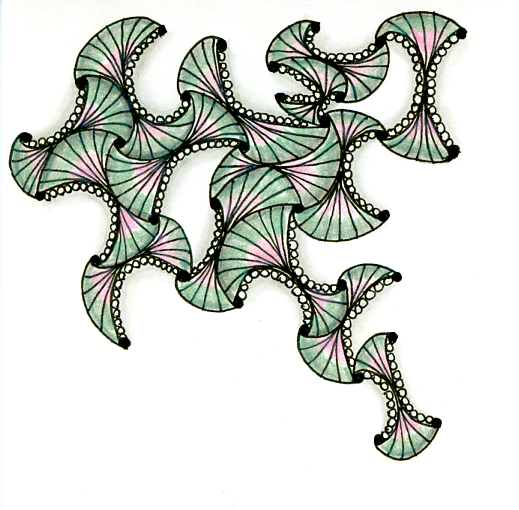 Time for Tangling: A few favorite Zentangle tangles