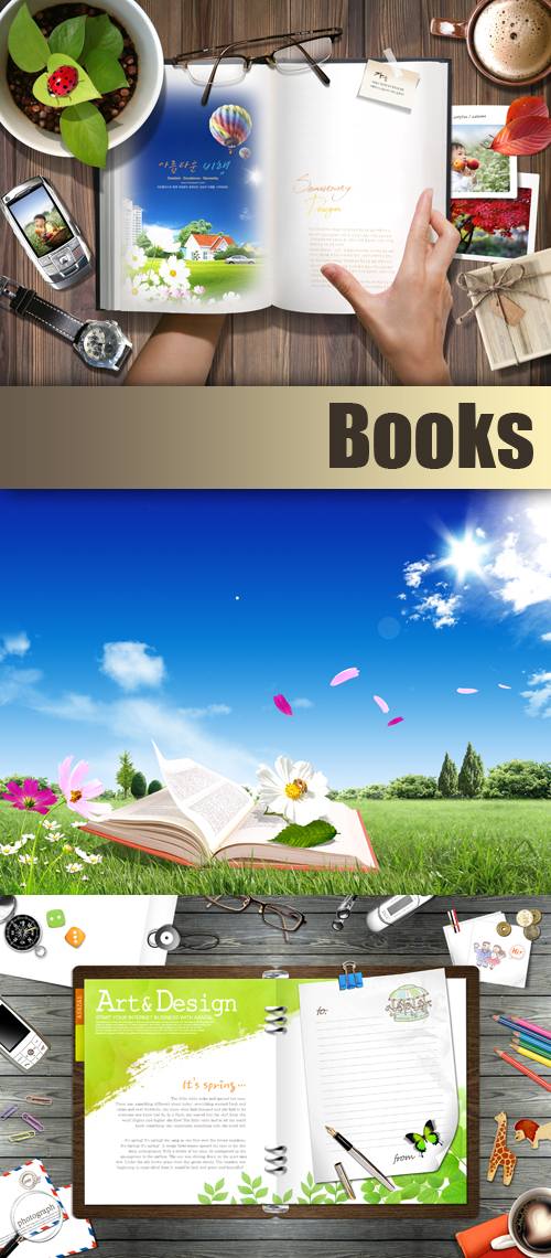 Books Template for Photoshop | PSD - Adobe Plus
