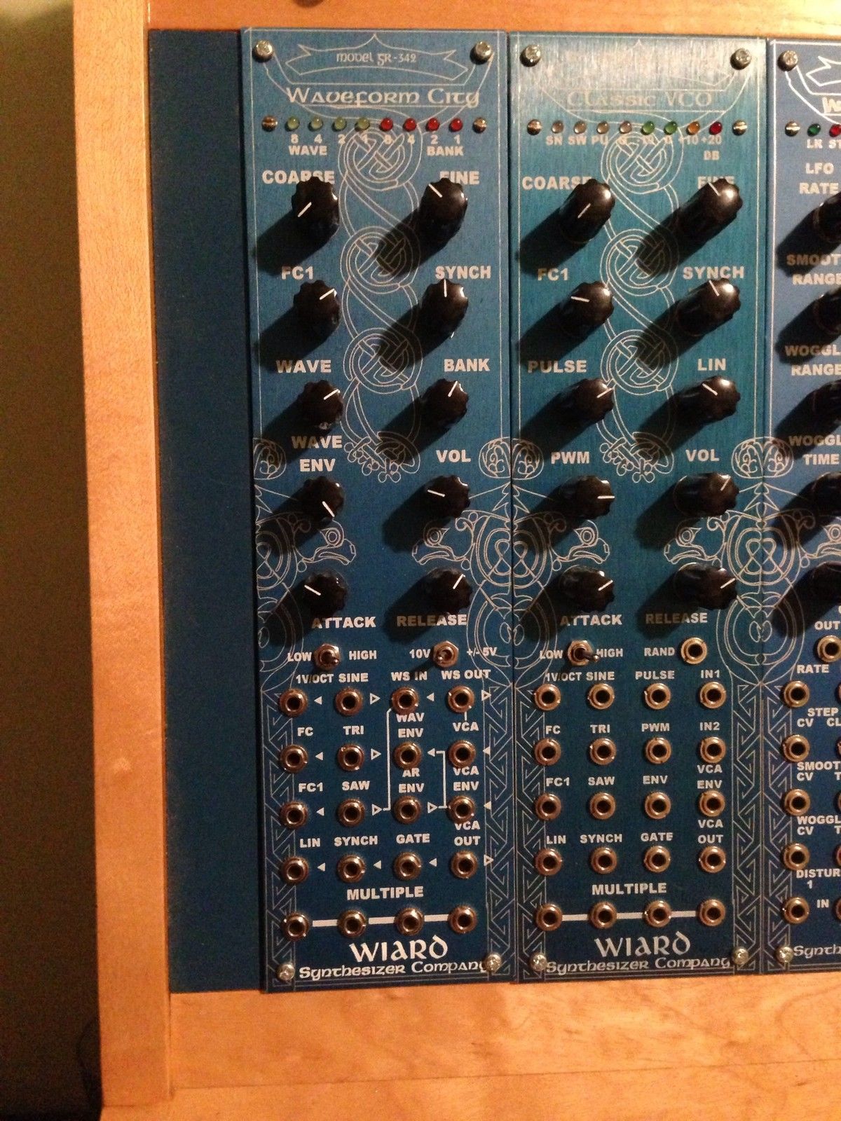 MATRIXSYNTH: Wiard Classic VCO 300 Frac Module