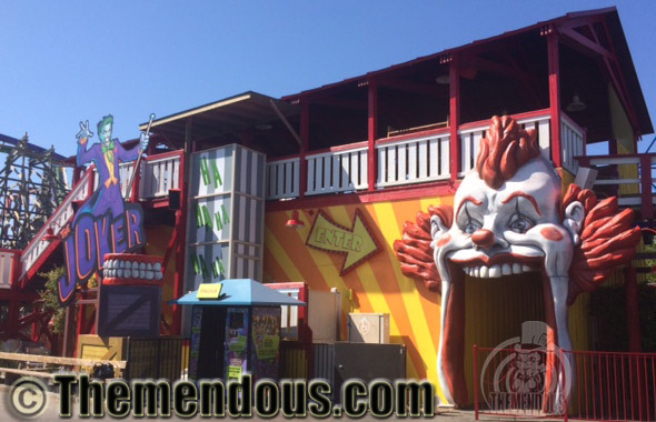 Just Clowning Around with the Joker Ride at Six Flags Discovery Kingdom