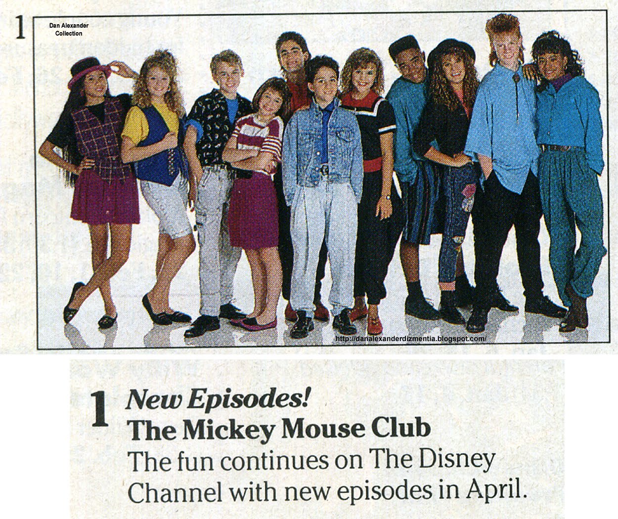 Dan Alexander Dizmentia: Time For The New Mickey Mouse Club, Kids ...