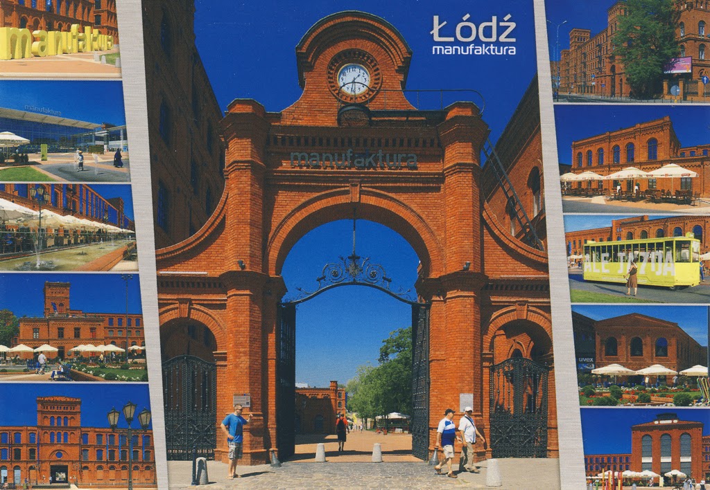 Poland on Postcards: Województwo łódzkie / Łódź Region