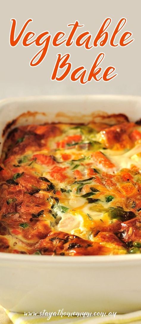 vegetables bake - healthy dinner recipe
