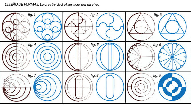 Dibujos con compás - Imagui