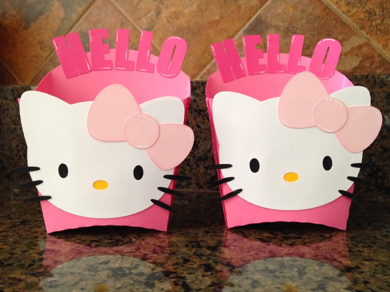Enjoying Lifes Creative Side: Hello Kitty Fry Boxes