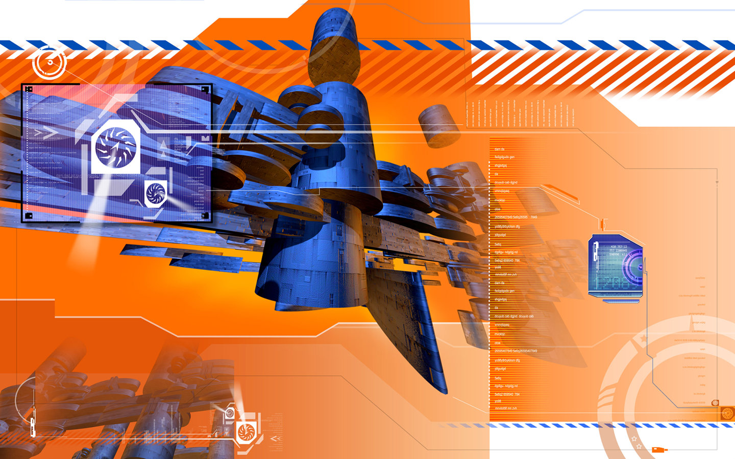 Latest scientific technologies: high tech 3