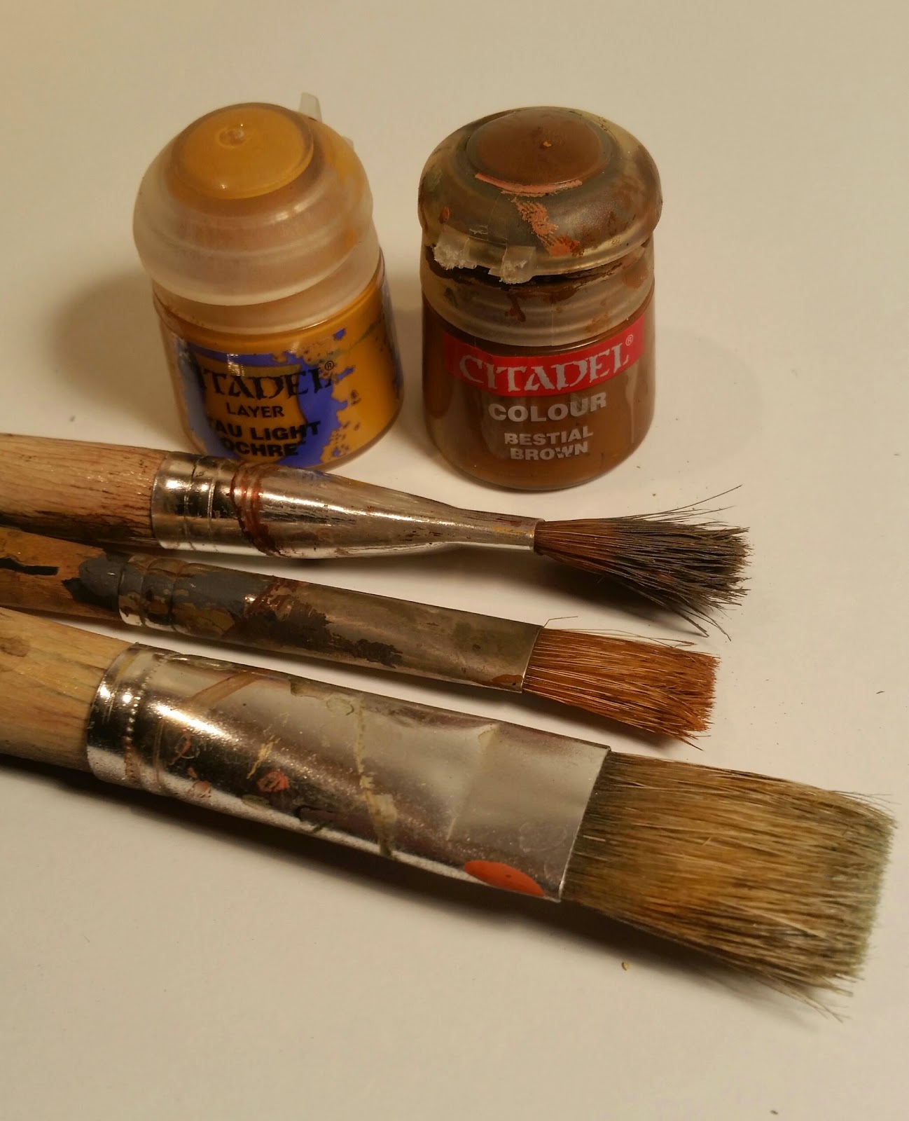 Pizzagrenadier's Miniature Wargaming Blog: Rust Weathering with Three ...