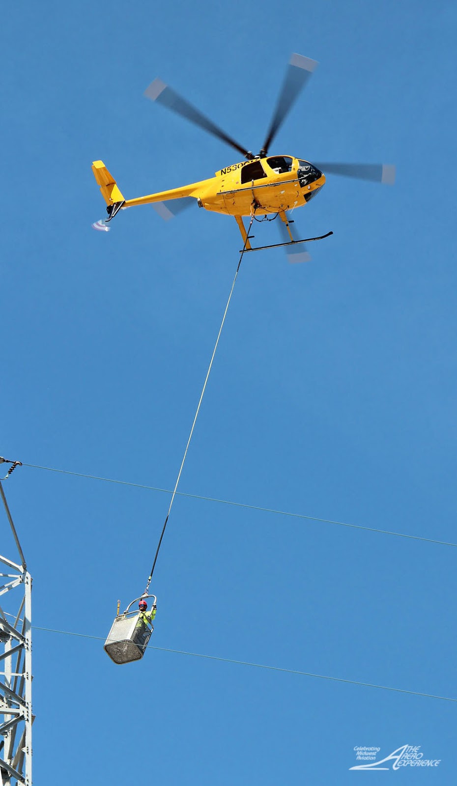 The Aero Experience: St. Louis Power Lines Serviced Using Helicopter ...